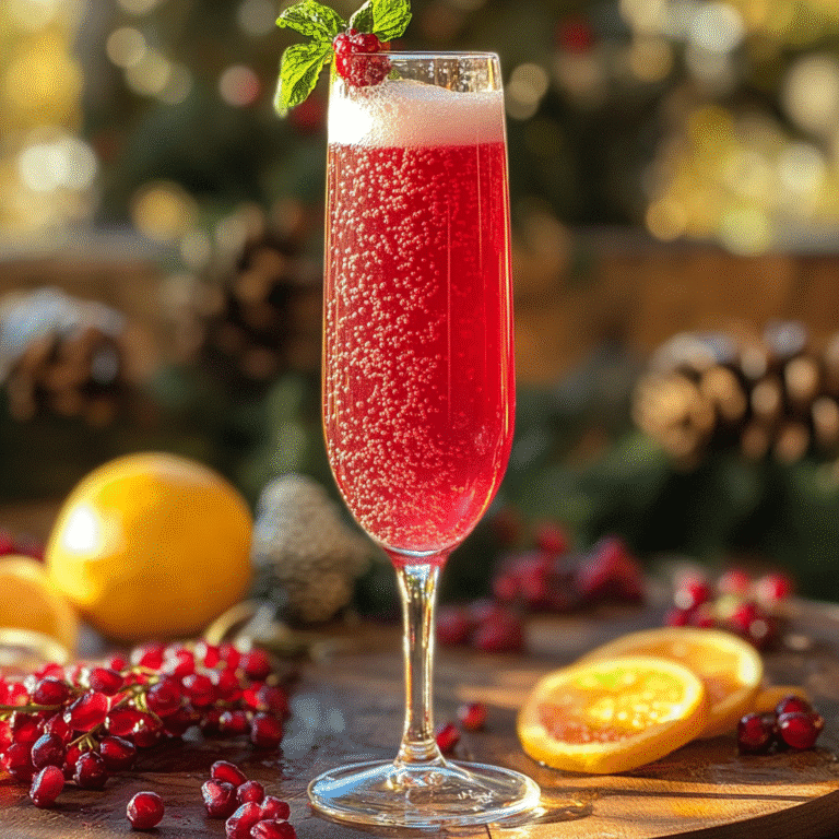 Festive Prosecco Cocktails: Unique Twists for Christmas Cheer - Scarlet ...