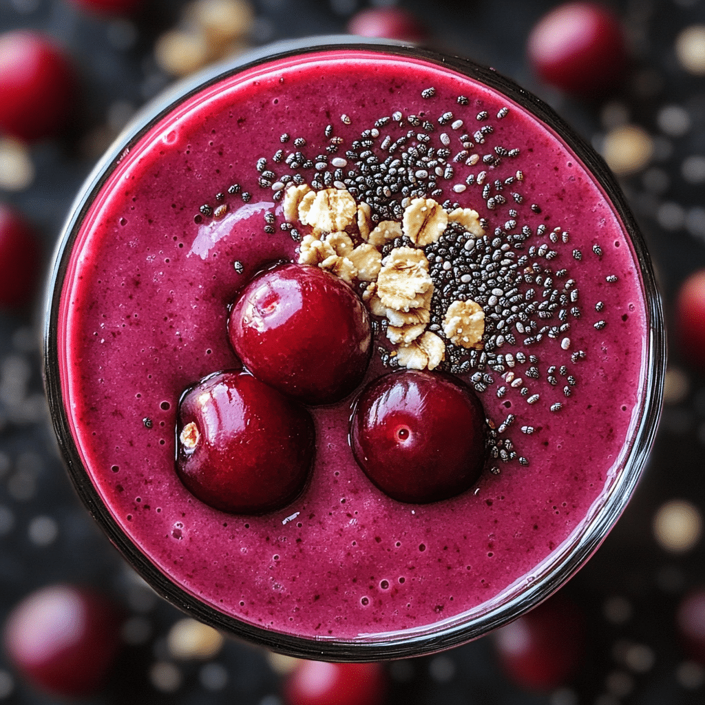 Revitalize Your Day with a Cherry Beet Power Smoothie - Scarlet Recipes