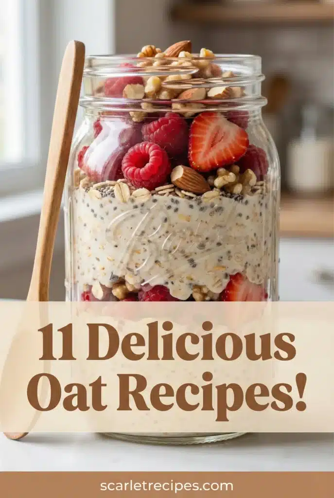 Nutty Protein-Packed Overnight Oats for Energizing Mornings - Scarlet ...