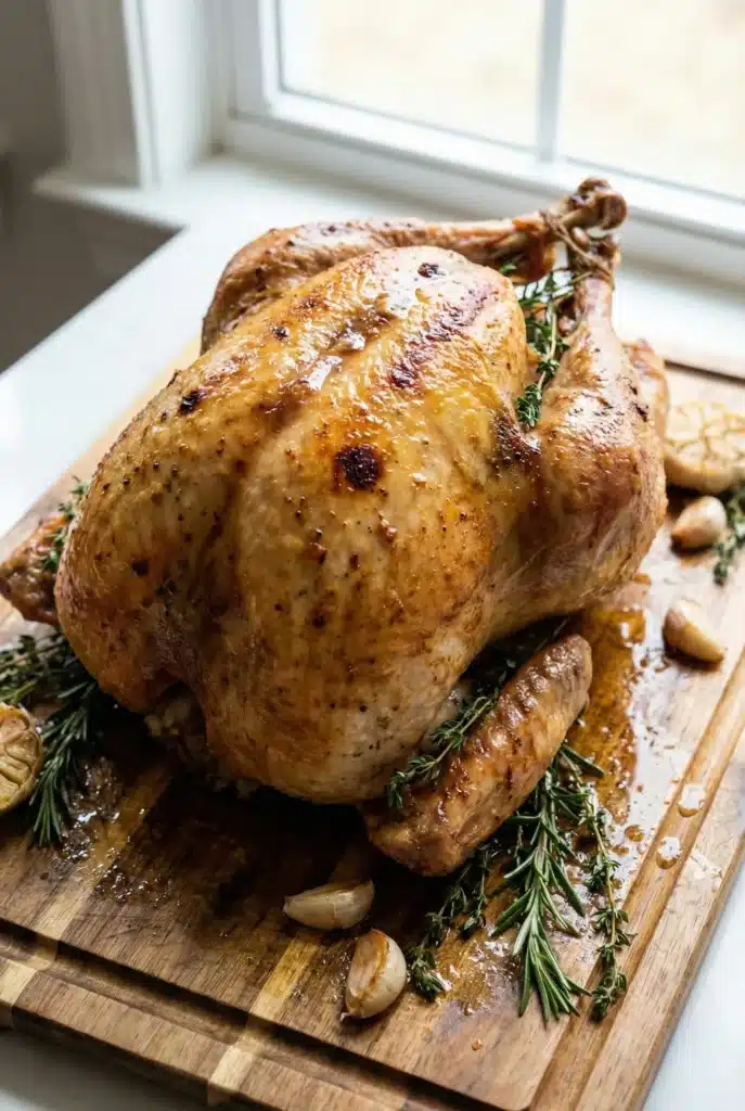 Simple Garlic Herb Roast Turkey Recipe for a Flavorful Feast - Scarlet ...