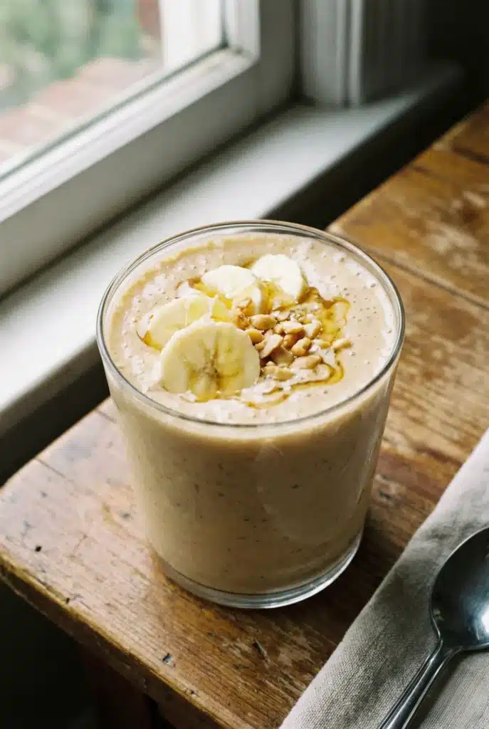 Creamy Peanut Butter Banana Smoothie for Quick Energy Boost - Scarlet ...