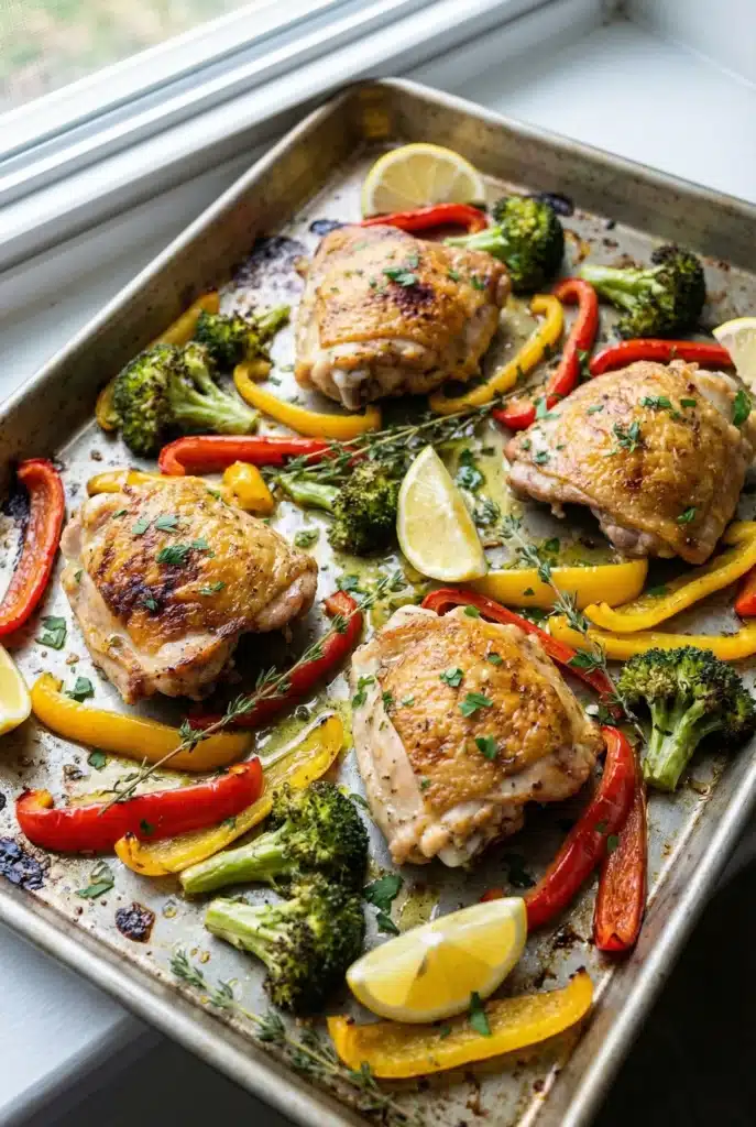 Savor the Comfort: One-Pan Chicken & Veggies Delight - Scarlet Recipes