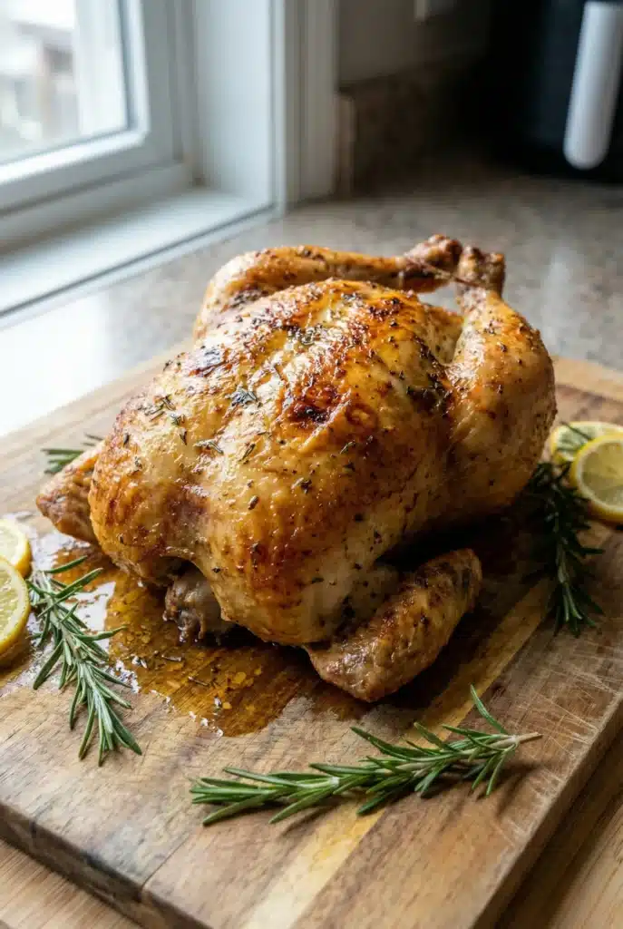 Crispy Air Fryer Whole Chicken: Juicy, Fast & Flavorful - Scarlet Recipes