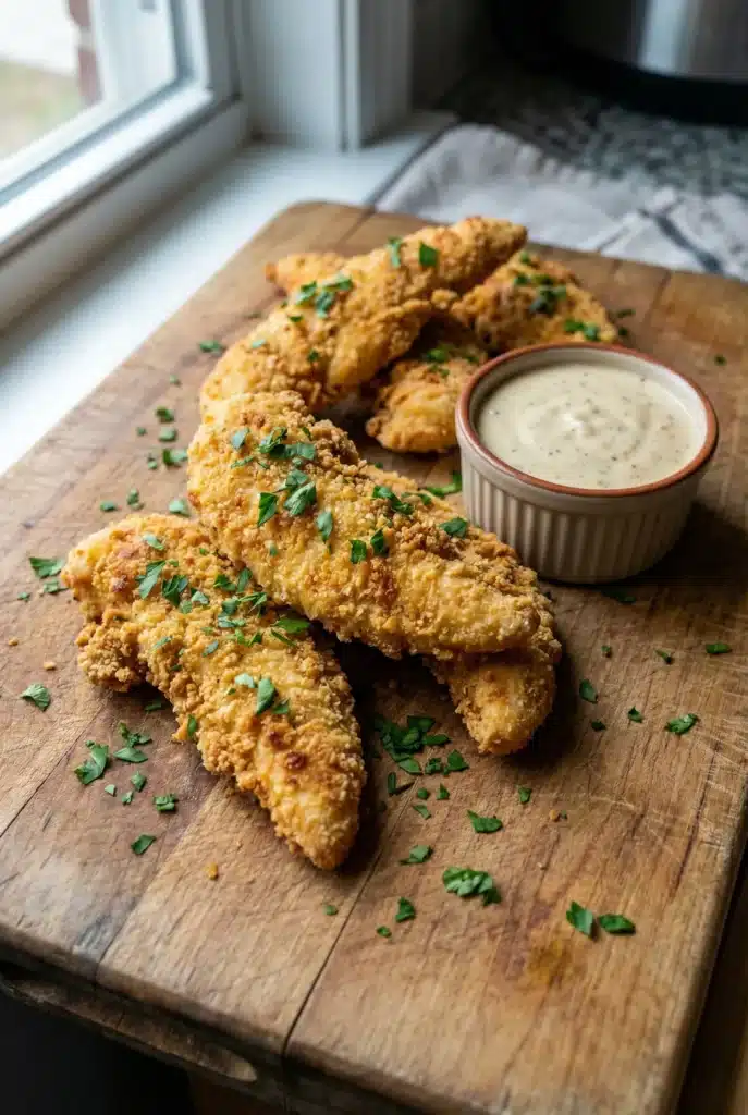 Crispy Air Fryer Chicken Tenders with Secret Spices - Scarlet Recipes