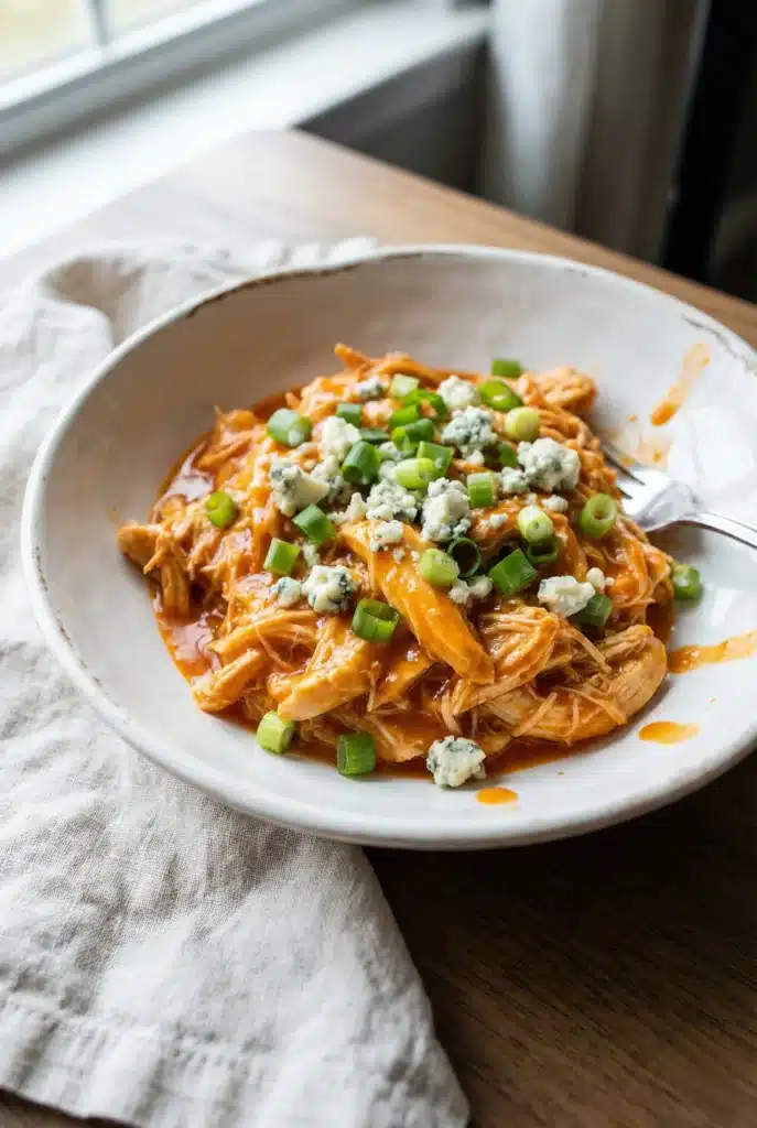 Savor the Comfort of Slow Cooker Buffalo Chicken Bliss - Scarlet Recipes