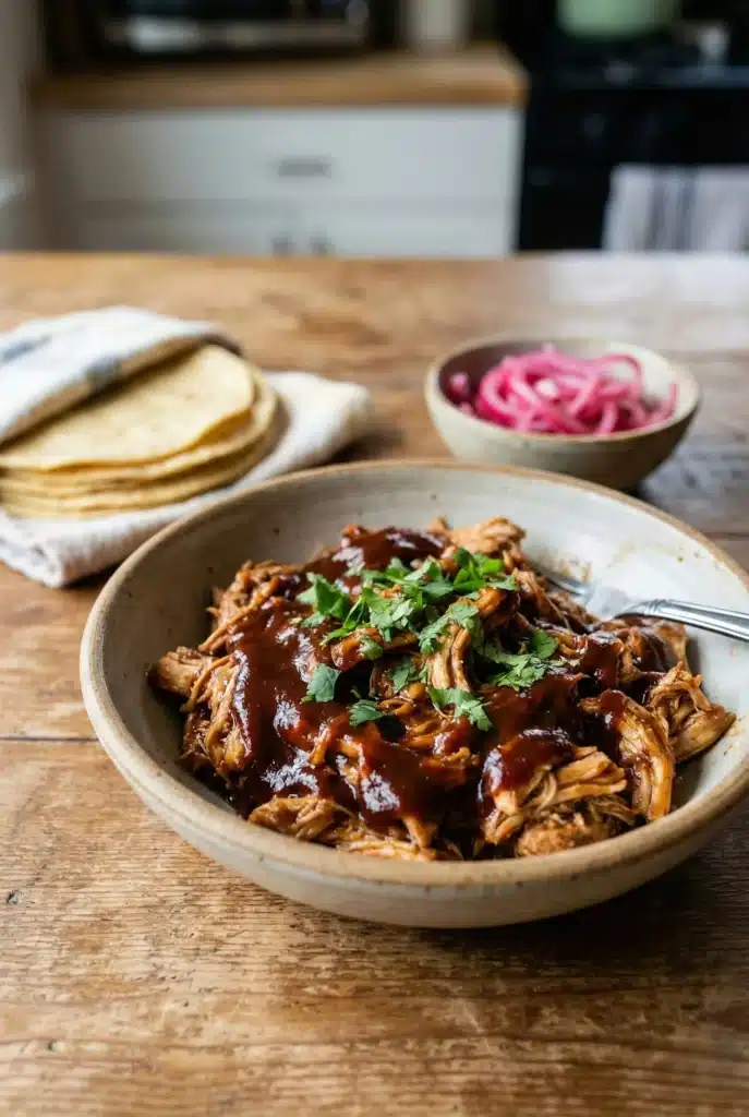 Savory Slow Cooker Chicken Pulled Pork Delight - Scarlet Recipes