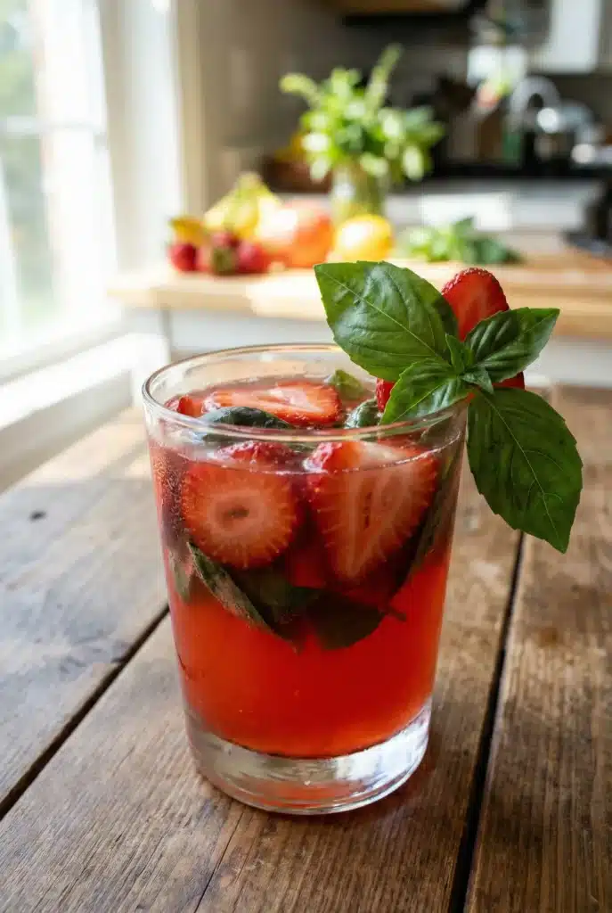 Refreshing Strawberry Basil Lemonade with Zesty Flair - Scarlet Recipes